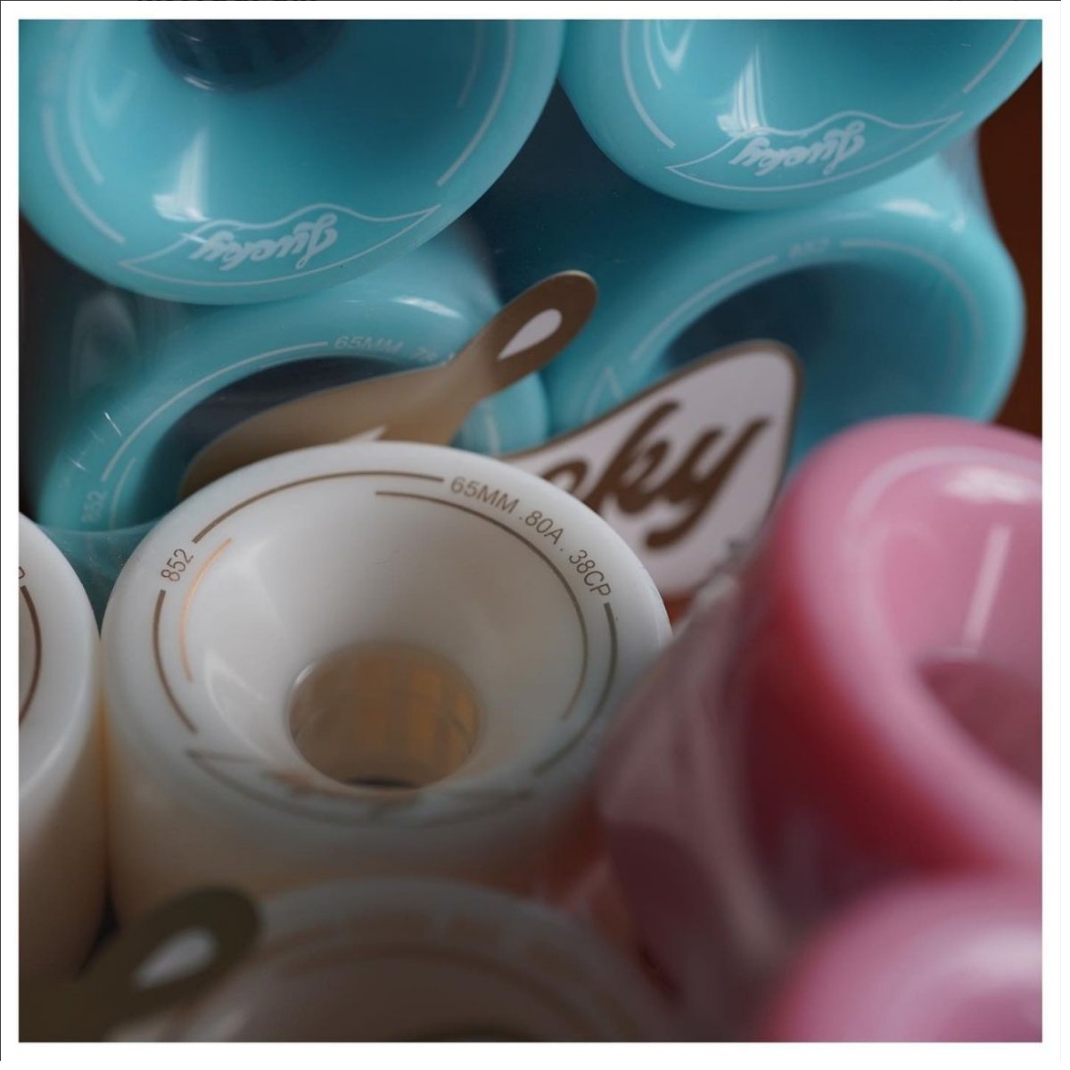 Lucky Wheels - Sixty Five - Tiffany - 65mm / 78a (Set of 4 Wheels ...